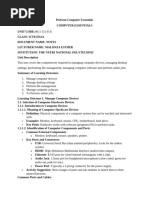 Guide to Computer Hardware Configuration | PDF | Computer Hardware ...