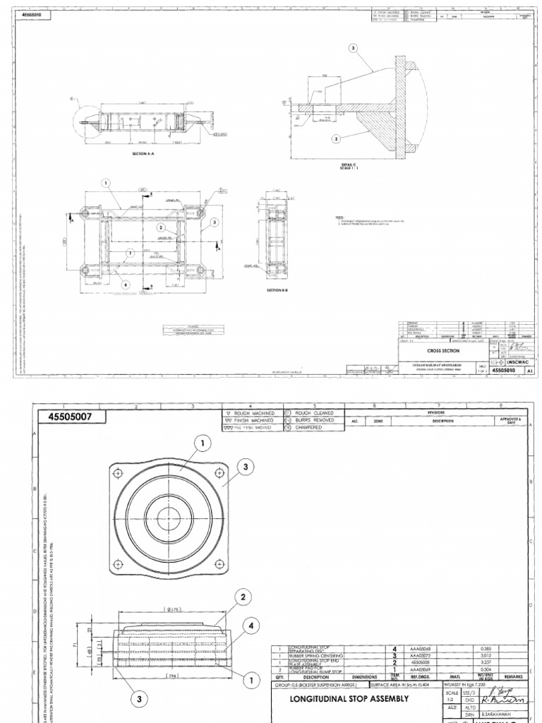 Longitudinal Bump Stop in Fiat Bogie | PDF