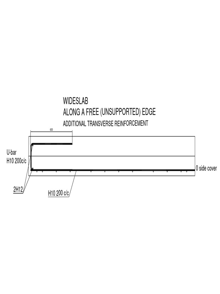 WS Free Edge - Additional Transverse Reinforcement | PDF
