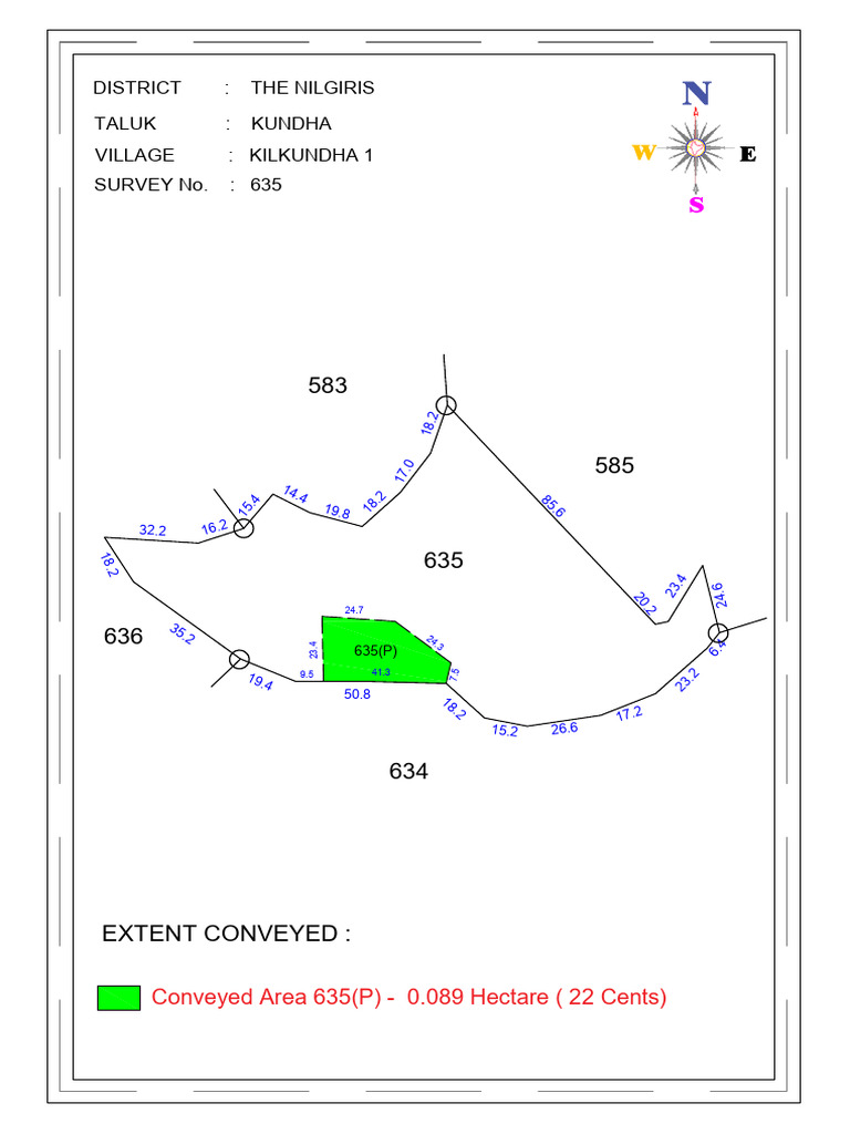 Pradeep Kundha 2D Sketch 22 Cents 26-04-2025 | PDF