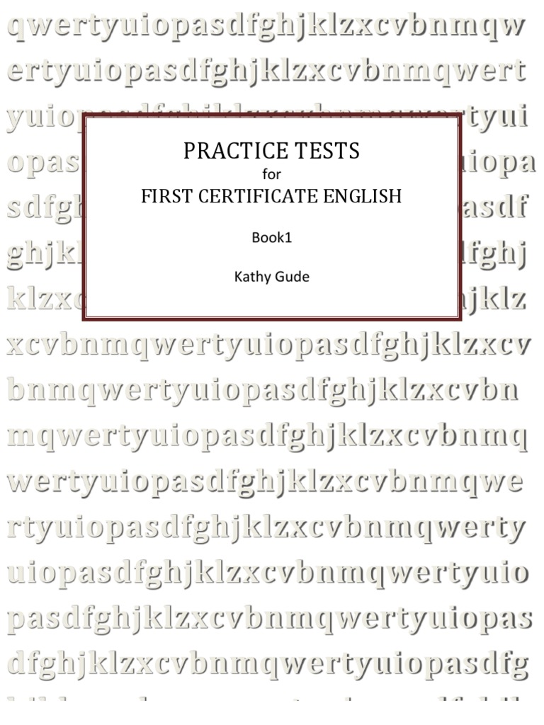 First Certificate English Practice Tests | PDF | Snow | Stocks