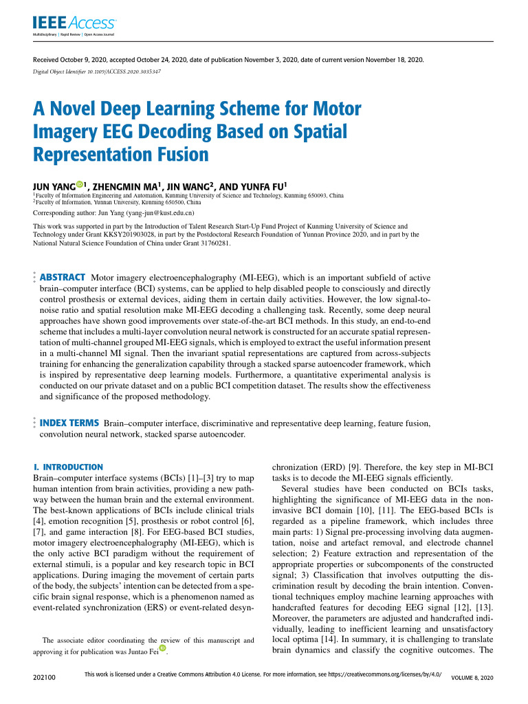 A Novel Deep Learning Scheme For Motor Imagery EEG Decoding Based On ...