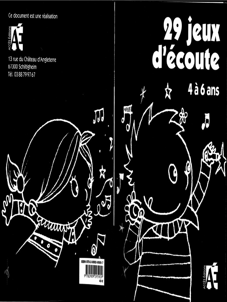 ACCES - 29 Jeux d'Écoute 4 à 6 Ans | PDF