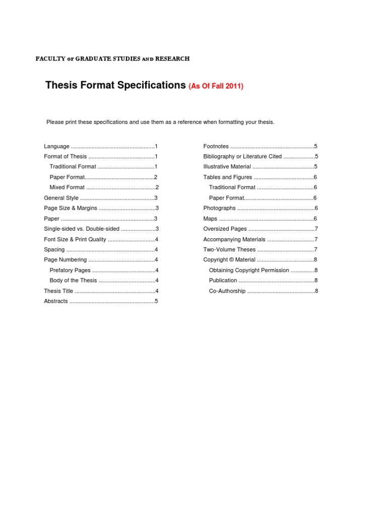 Format of Thesis | PDF | Microform | Thesis