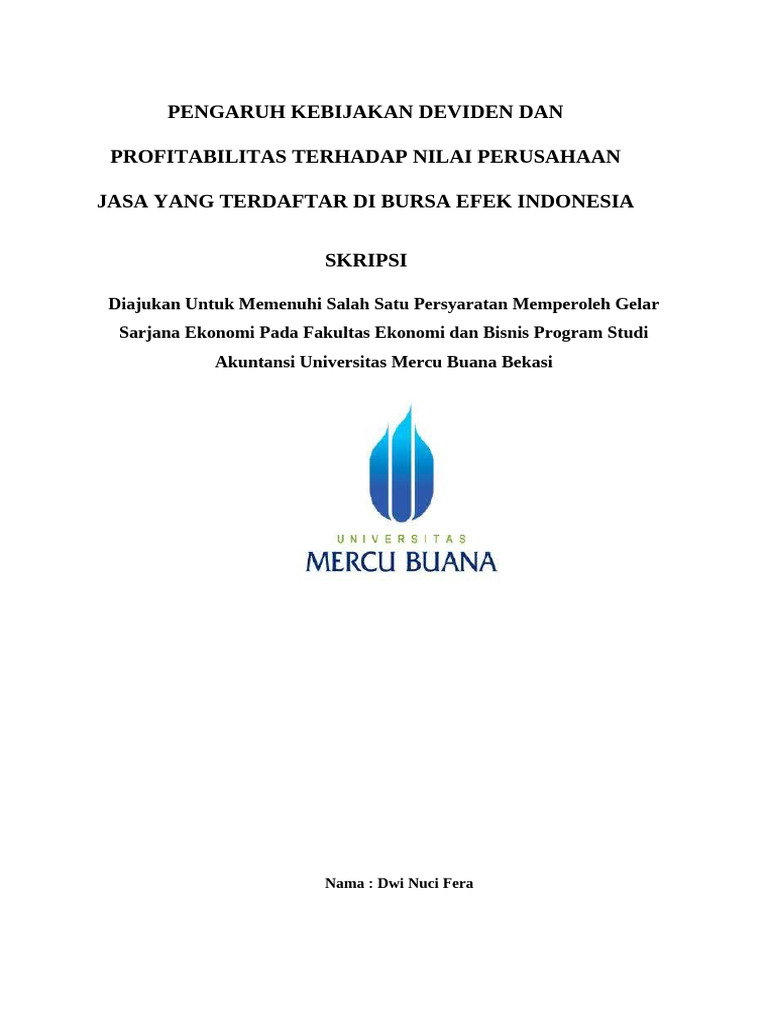 Cover Dan Bab III s1 Skripsi | PDF