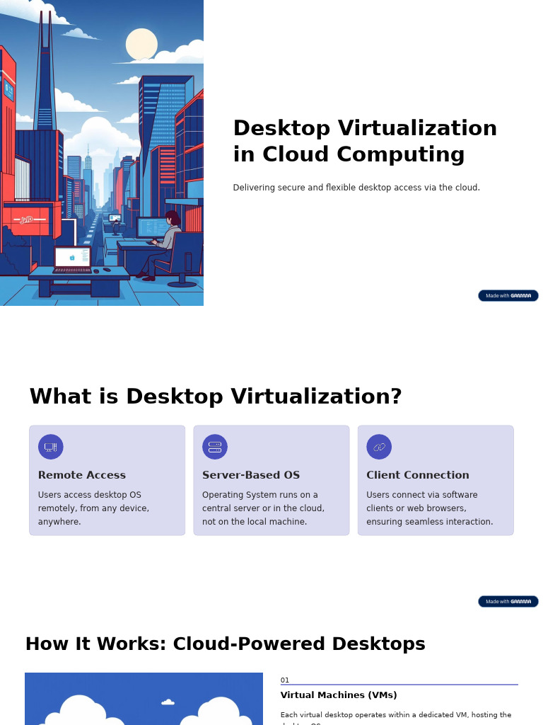 Desktop Virtualization in Cloud Computing | PDF | Desktop ...