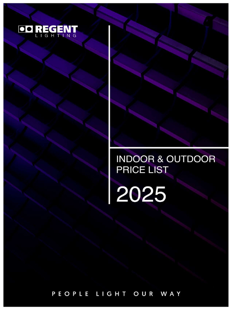 Regent Lighting Price List 2023 | PDF | Architectural Elements | Lighting