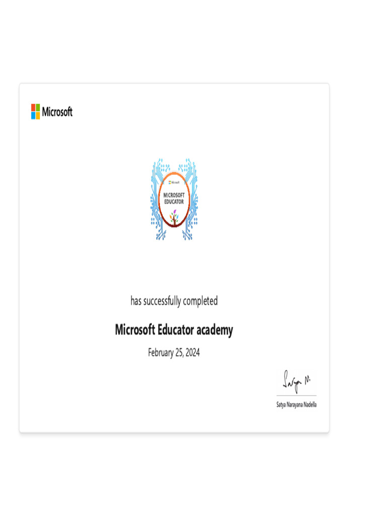 Microsoft Educator Academy | PDF