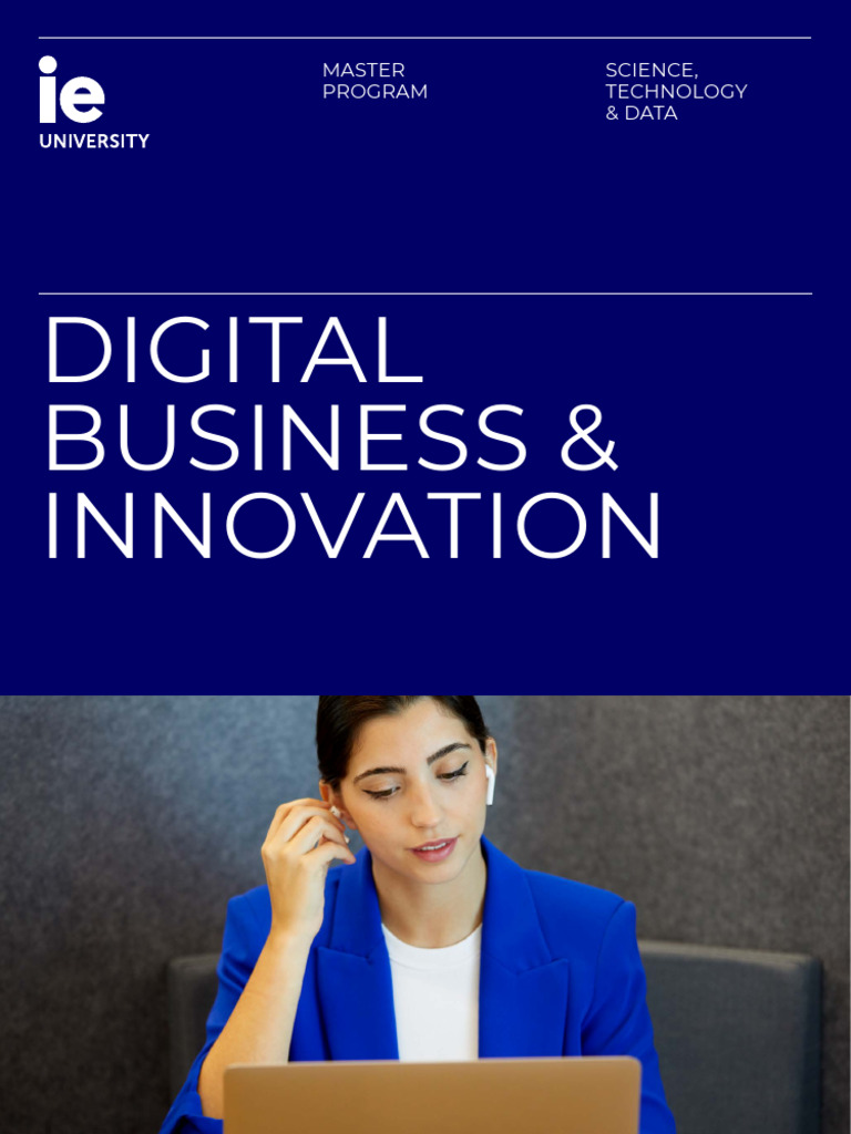 Master in Digital Business & Innovation | PDF | University And College ...