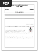 Grade 5 Natural Science Term 1 Exam | PDF | Zoology