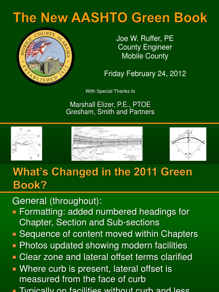 AASHTO_Green_Book_Changes - Auburn Transportation Conference ...