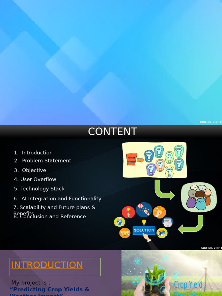 IBM Hackathon | PDF | Agriculture | Artificial Intelligence