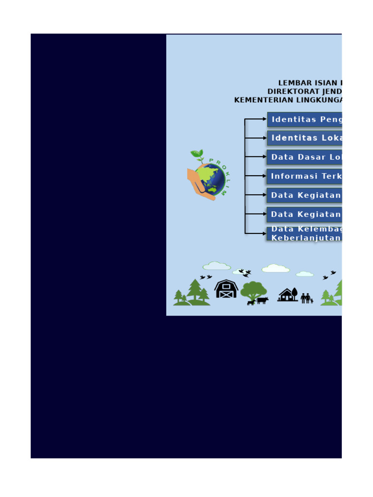 Lembar Isian Proklim Srn Ppi Upload 2022 | PDF