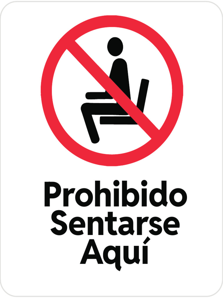 No Sentarse Aquí | PDF