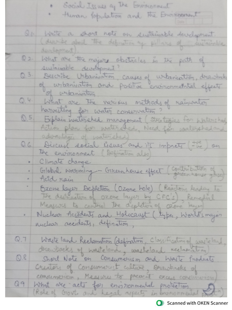 Social Issues and Human Population Questions | PDF