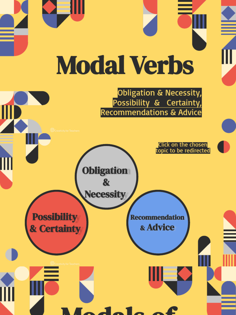 2272518180075 Student Copy Modal Verbs | PDF | Verb | Linguistics