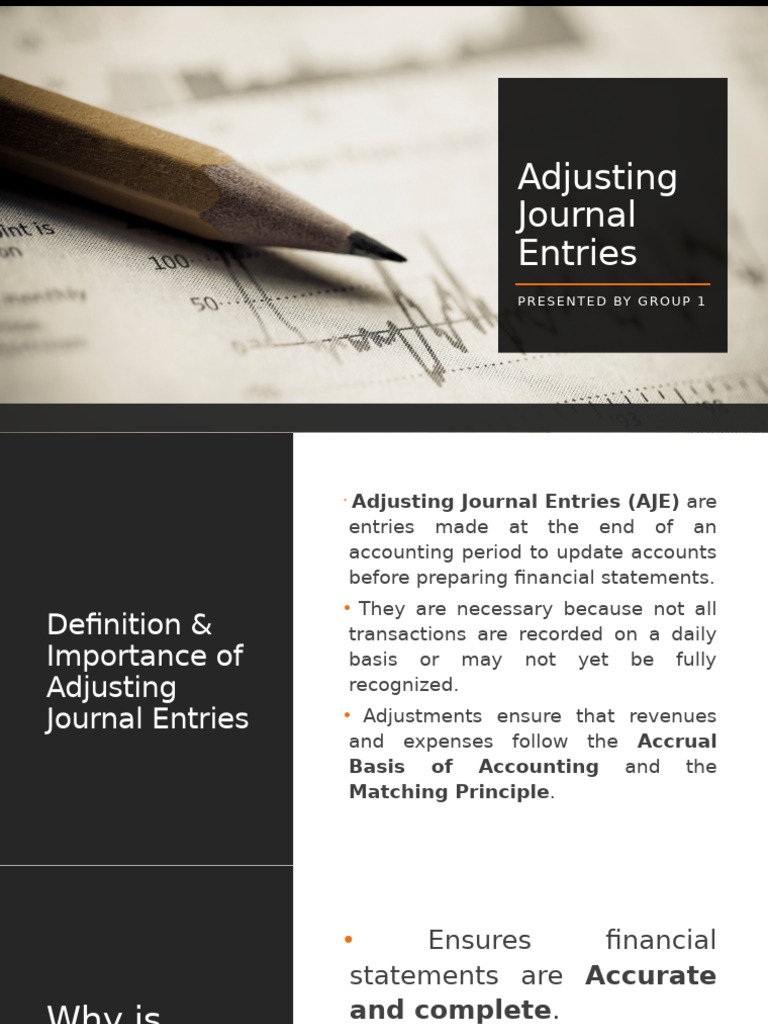 Understanding Adjusting Journal Entries | PDF | Accrual | Expense