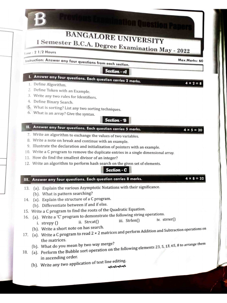PST Question Papers | PDF