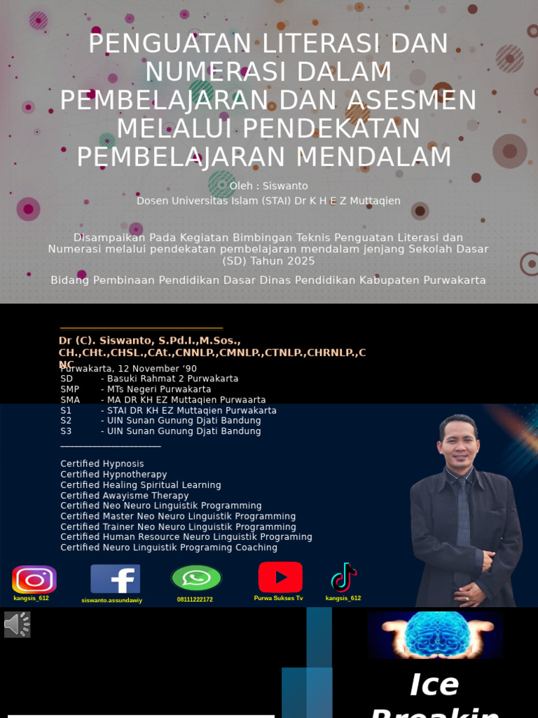 Penguatan LITNUM PM Assesment BImtek 2025_Siswanto | PDF