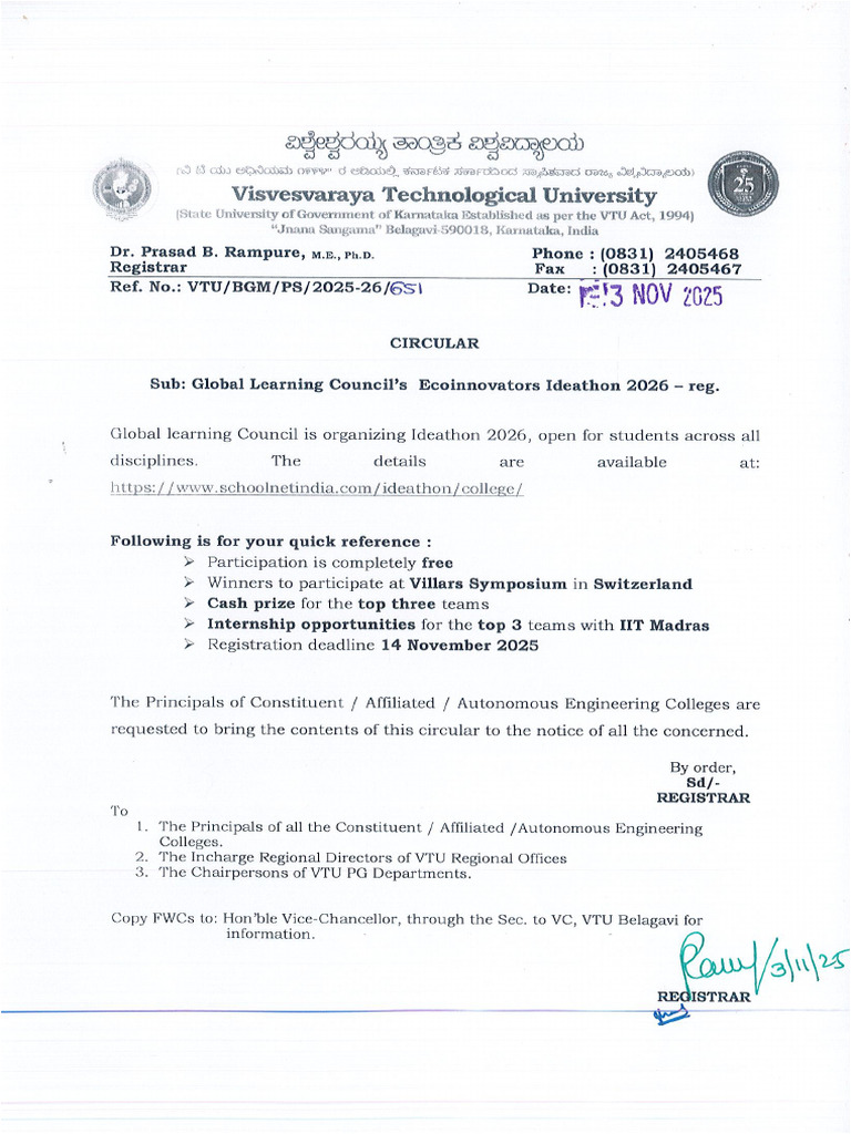 Global Learning Council Ideathon 2026 | PDF