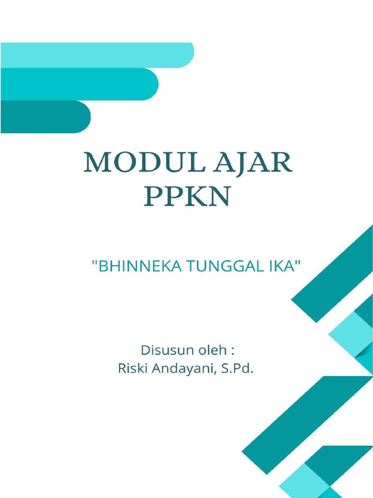 Uts Pse Modul Ajar | PDF