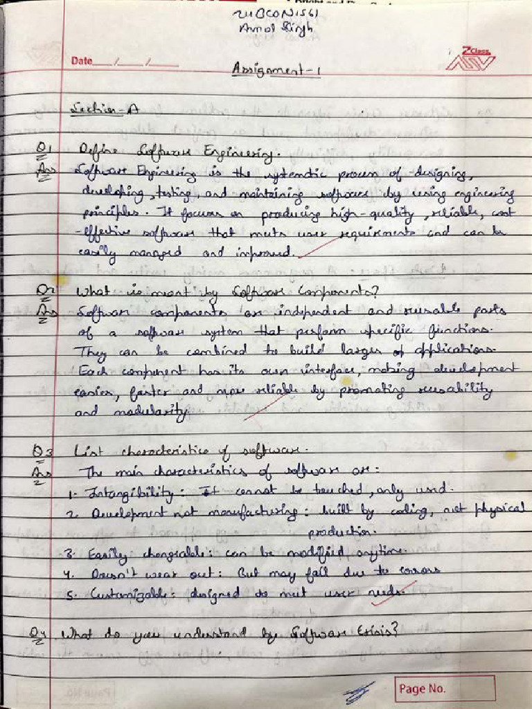 SEPM Assignment 1 - Compressed | PDF