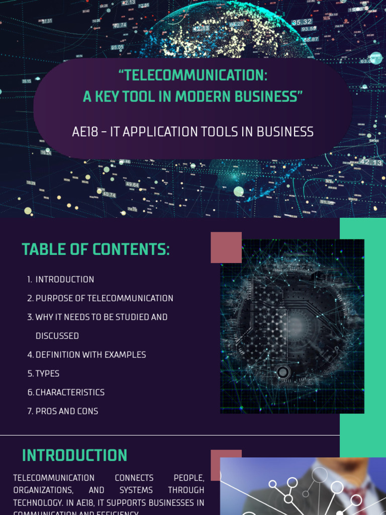 TELECOMMUNICATION | PDF