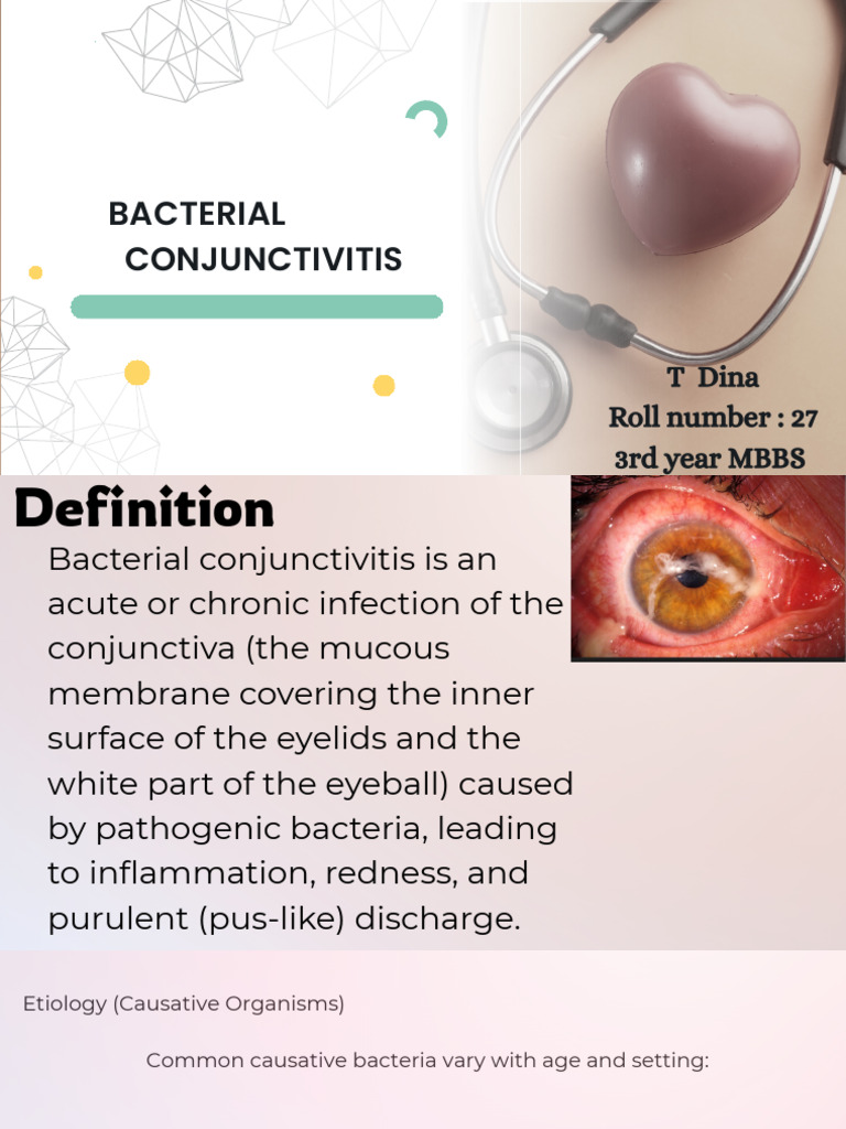 Bacterial Conjunctivitis 20251104 005237 0000 | PDF | Medical ...