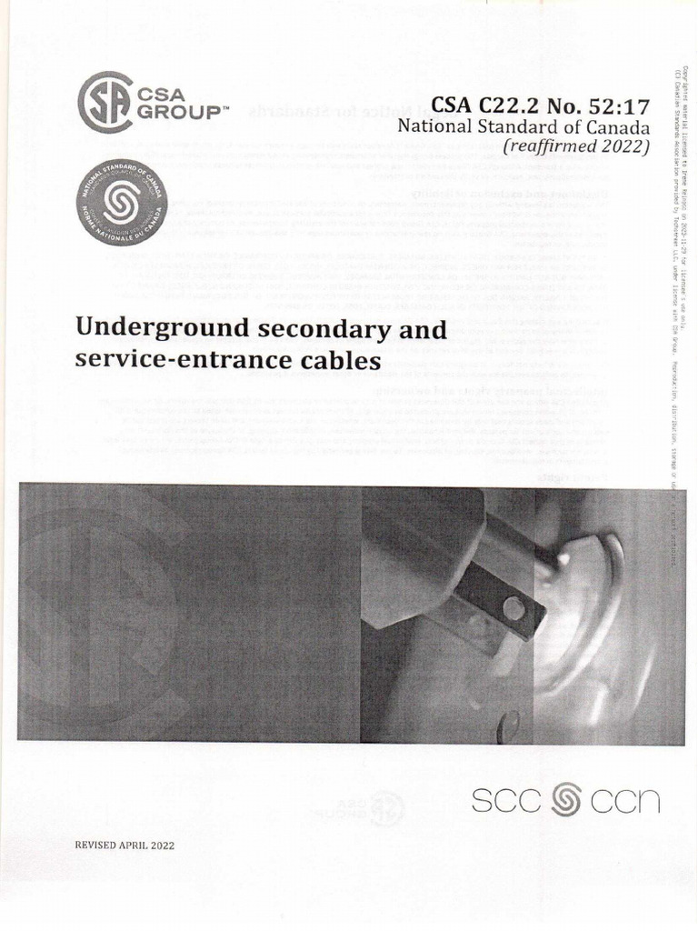 CSA C22.2 No. 52-17-Salida | PDF | Electrical Conductor | Wire