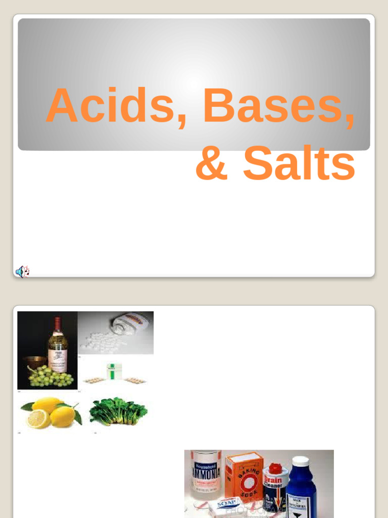 Acids Bases Salts | PDF | Hydroxide | Sodium Hydroxide