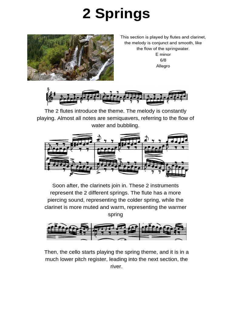 2 Springs and River | PDF