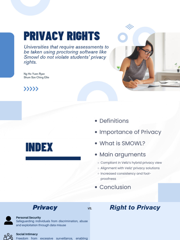 Online Proctoring and Privacy Rights | PDF | Privacy | Right To Privacy