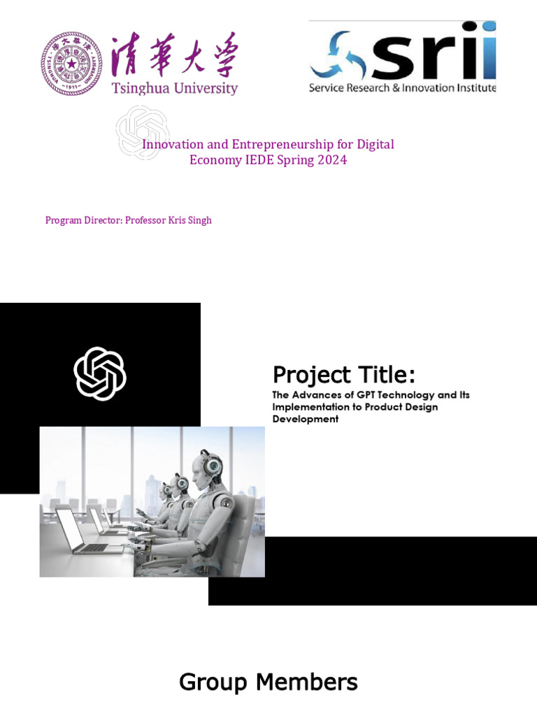 The Advances of GPT Technology and Its Implementation To Product Design ...