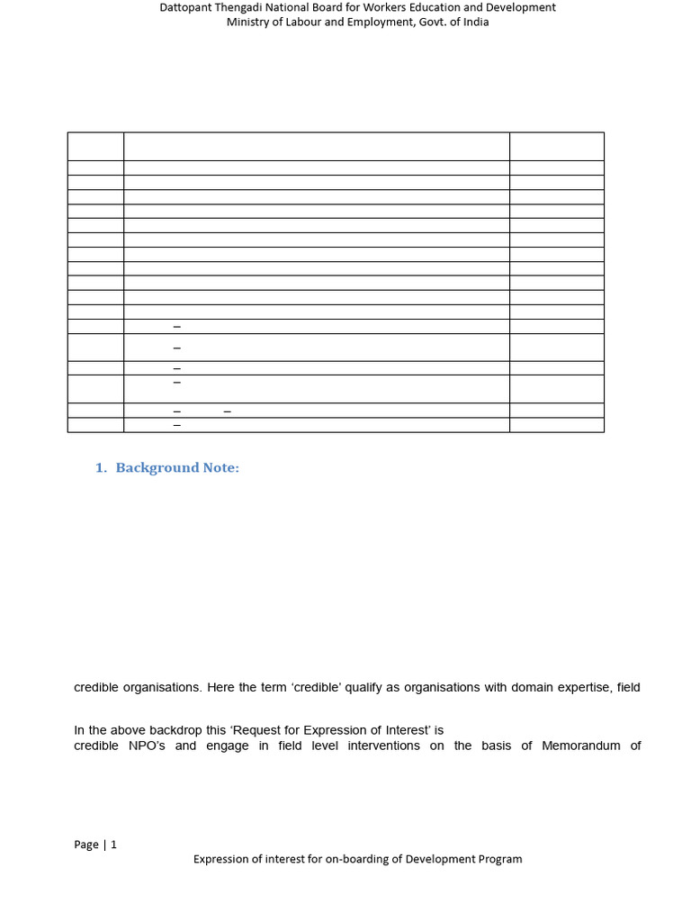 EOI For Development Partner - 4653 - XLAM | PDF | Corporate Social ...