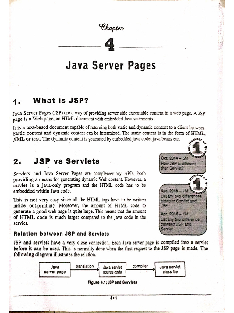 Java Server Pages - Java | PDF