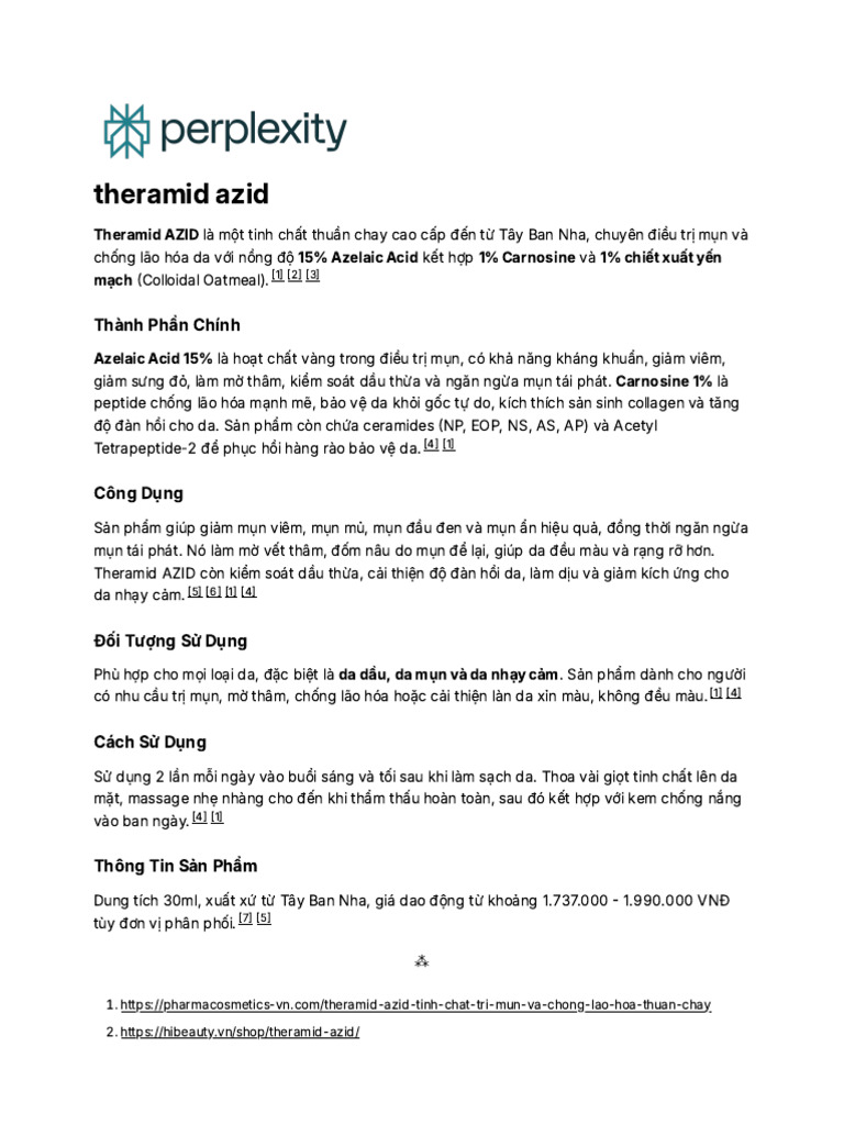 Theramid Azid | PDF