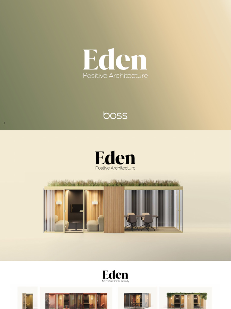 Positive Architecture: Eden Pod Design | PDF | Well Being | Door