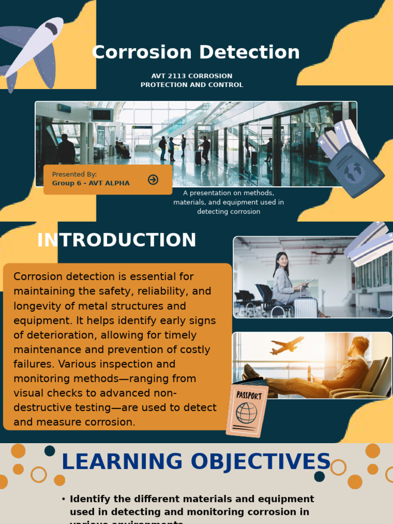 Teal and Yellow Modern Aviation Pitch Deck Presentation | PDF ...