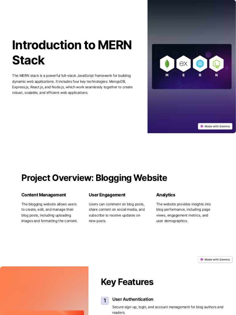 Introduction to MERN Stack | PDF | Websites | Computing