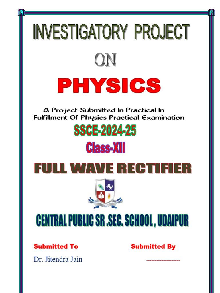 Physics Project | PDF