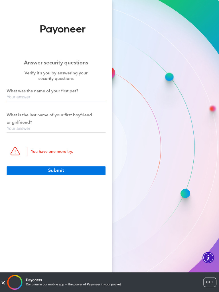 Sign in To Your Payoneer Account Payoneer Login | PDF