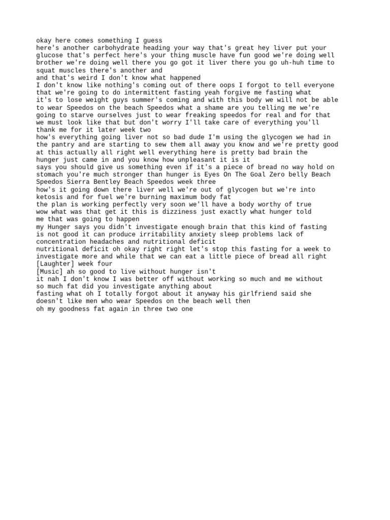 Okay Here Comes | PDF