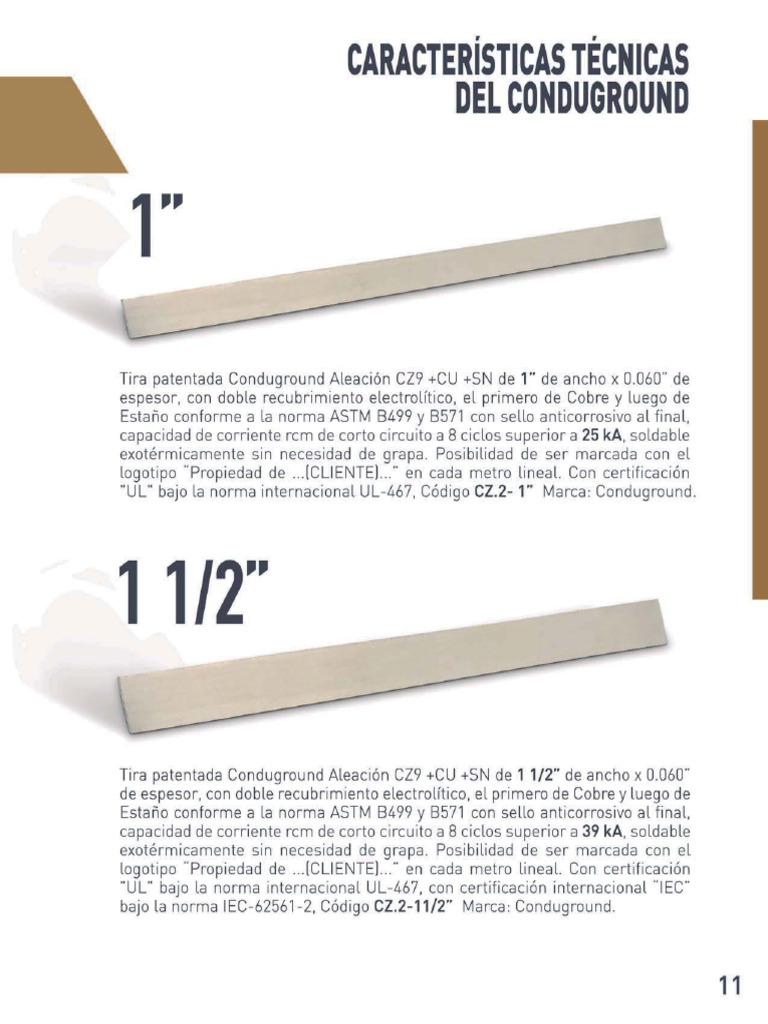 Catalogo Conduground Español | PDF