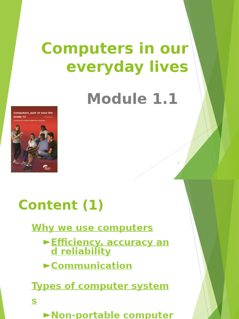 Understanding Computers in Daily Life | PDF | Laptop | Computer Hardware