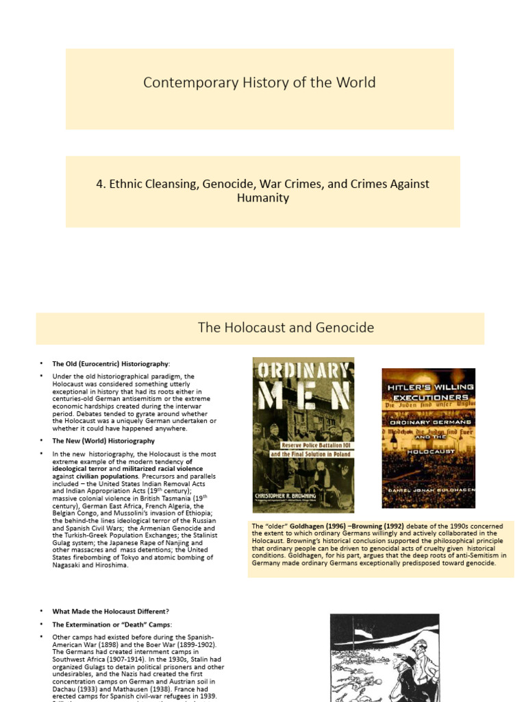 Holocaust and Genocide: Historical Analysis | PDF | Khmer Rouge ...
