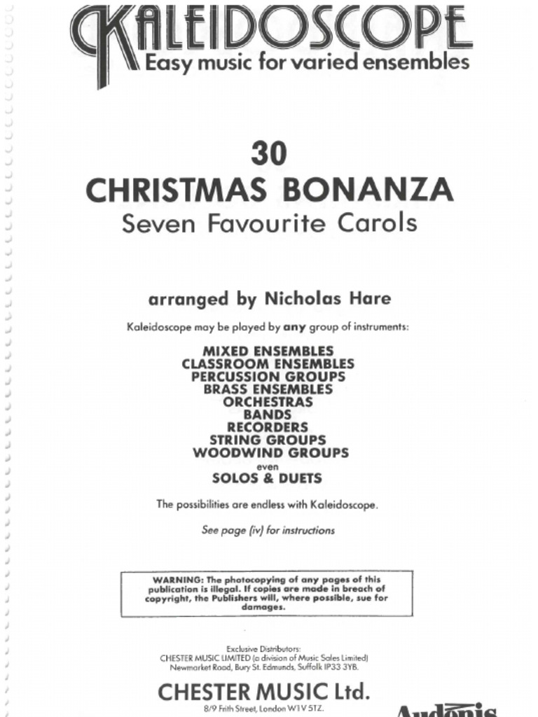 Christmas Bonanza 1 Guió | PDF