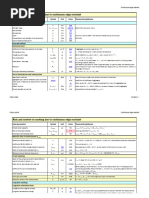 CIRIA C766 Crack Control Spreadsheet | PDF | Strength Of Materials ...