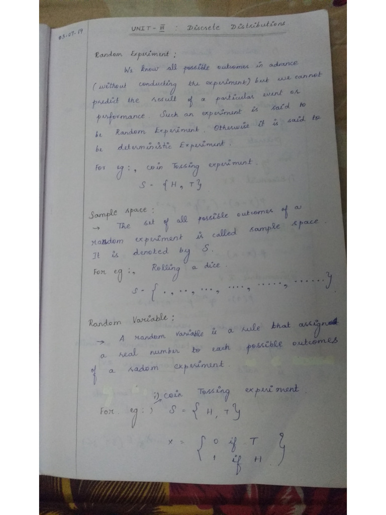 Maths Unit 3 | PDF