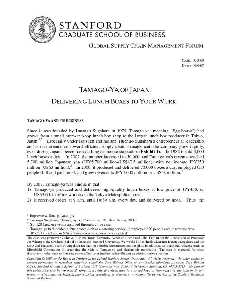 Bringing Lunch To Your Work | PDF | Supply Chain | Menu