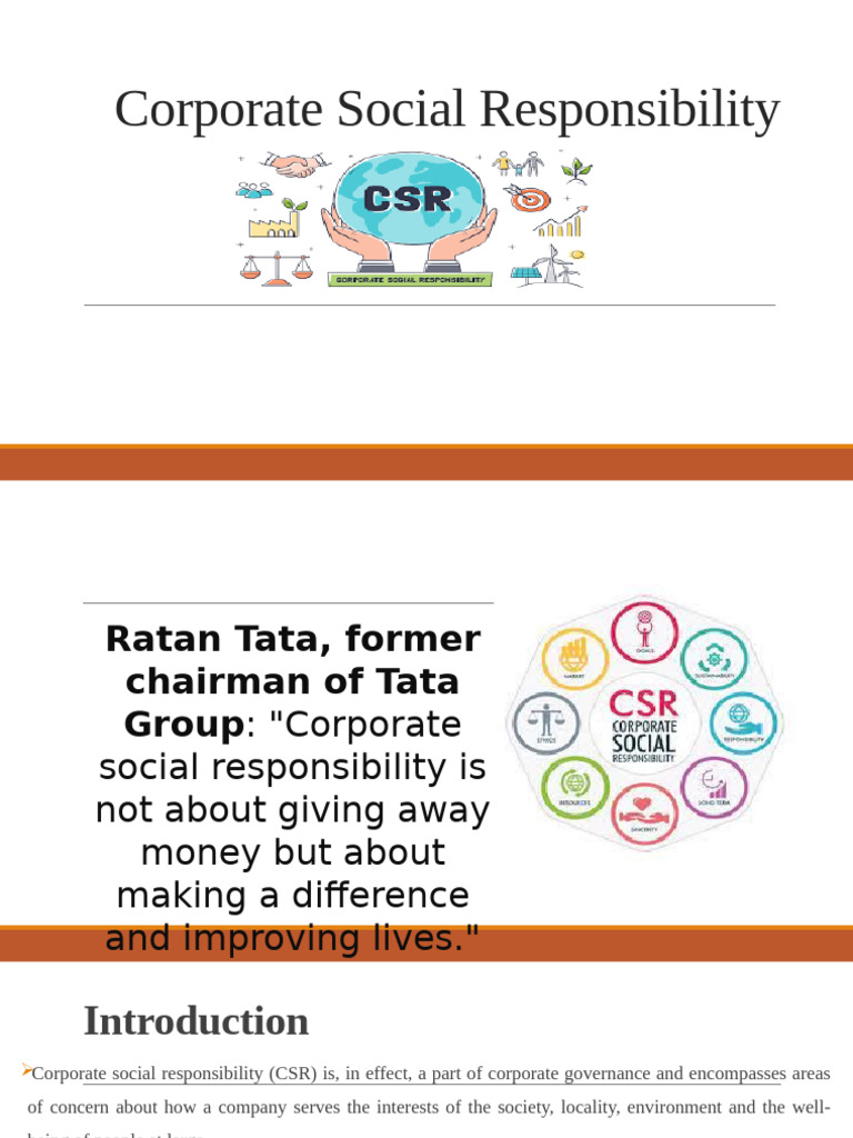 Understanding Corporate Social Responsibility | PDF | Corporate Social ...